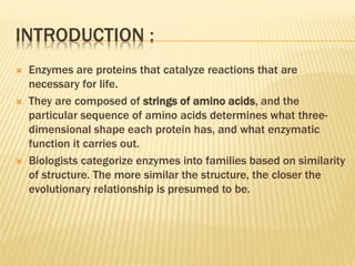Enzyme system evolution | PDF