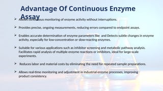 Enzyme assay (Continuous Enzyme Assays).PPT