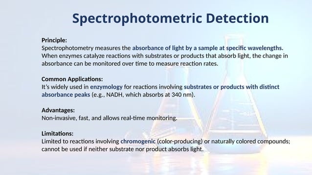 Enzyme assay (Continuous Enzyme Assays).PPT | Chemistry | Science