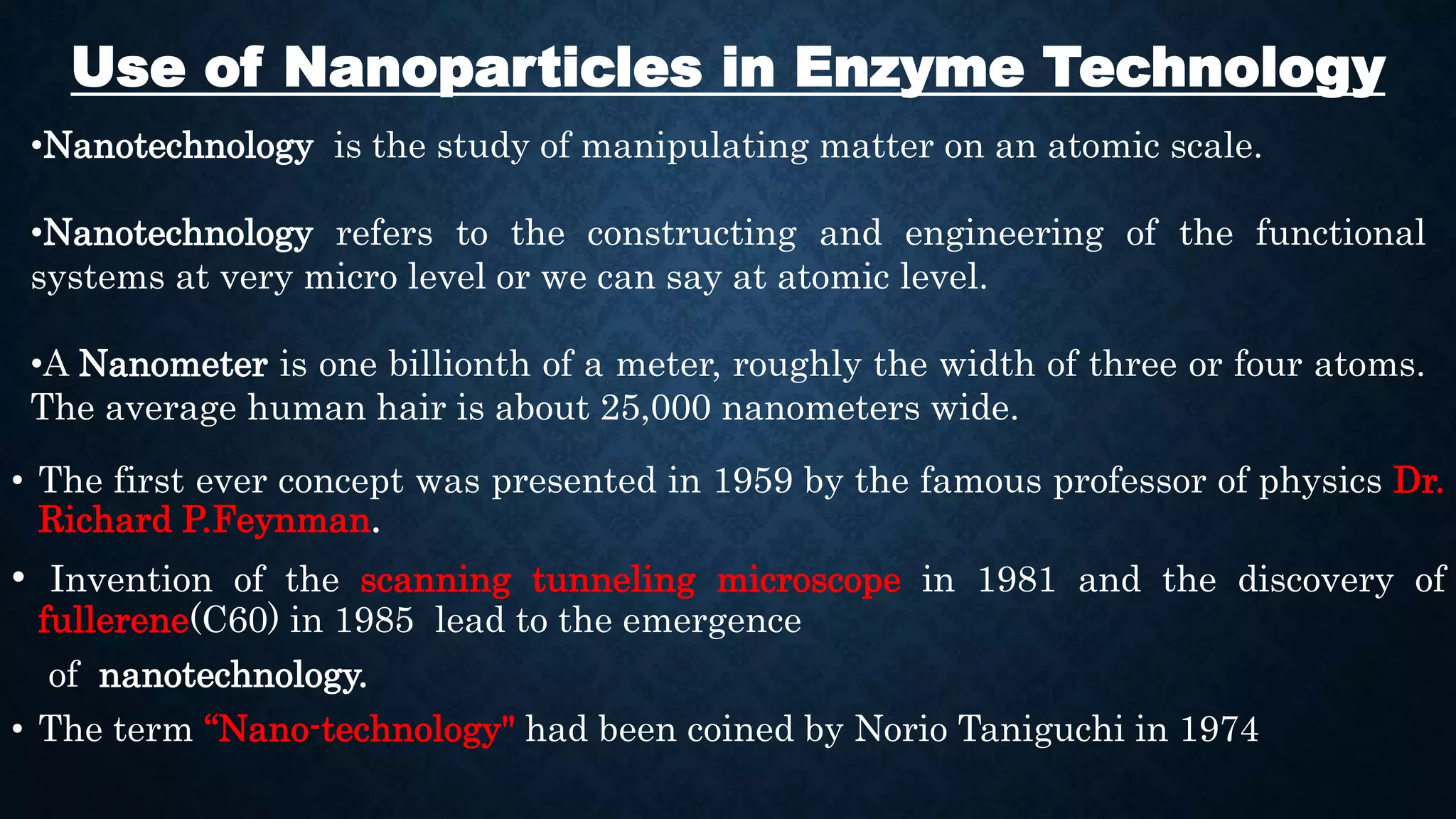 Enzyme technology | PPTX