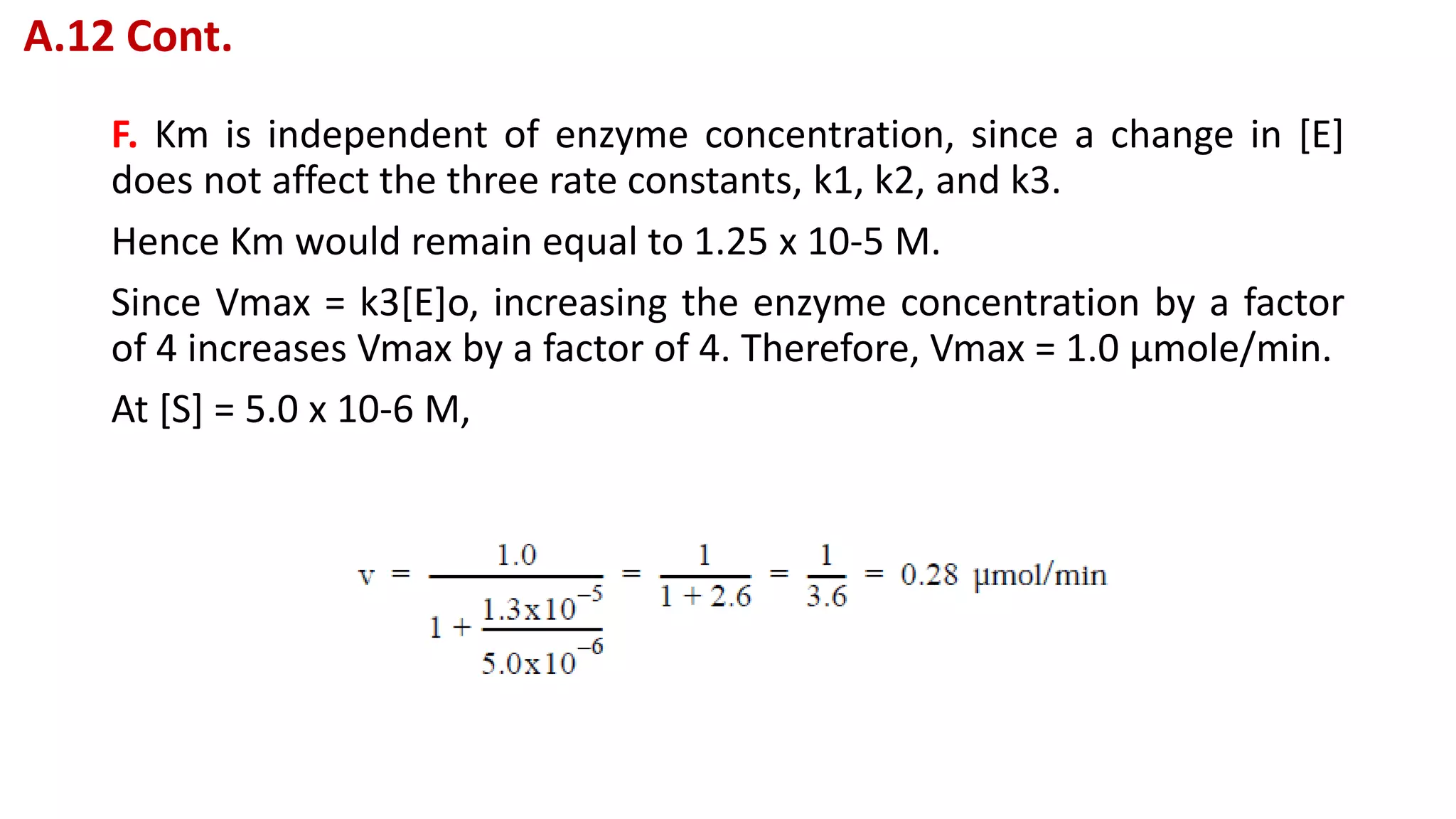 Enzyme technology solved problems | PPTX | Chemistry | Science