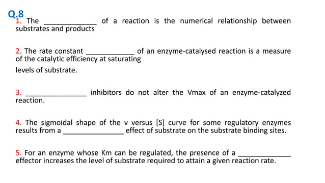 Enzyme technology solved problems | PPTX | Chemistry | Science