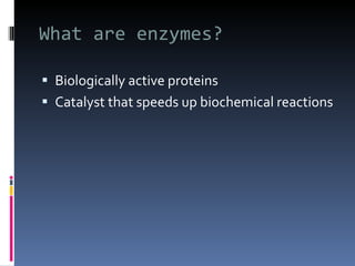 Enzyme therapy | PPT