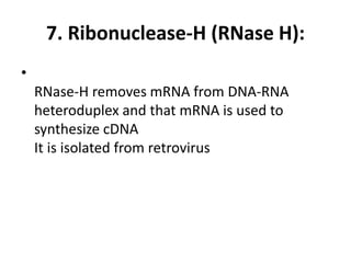 enzyme used in RTD.pptx