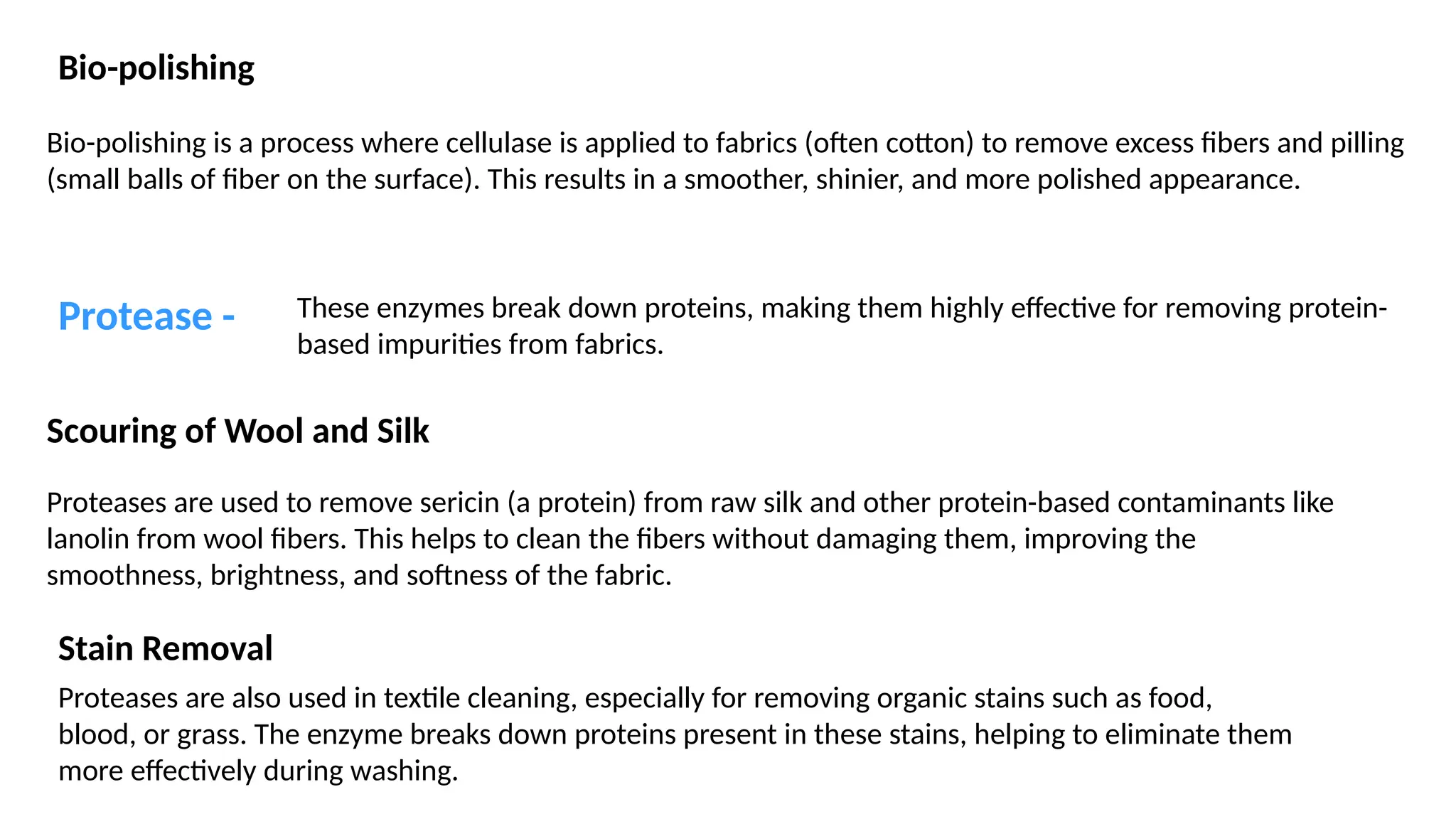 enzyme uses in leather, paper and textile industries.pptx