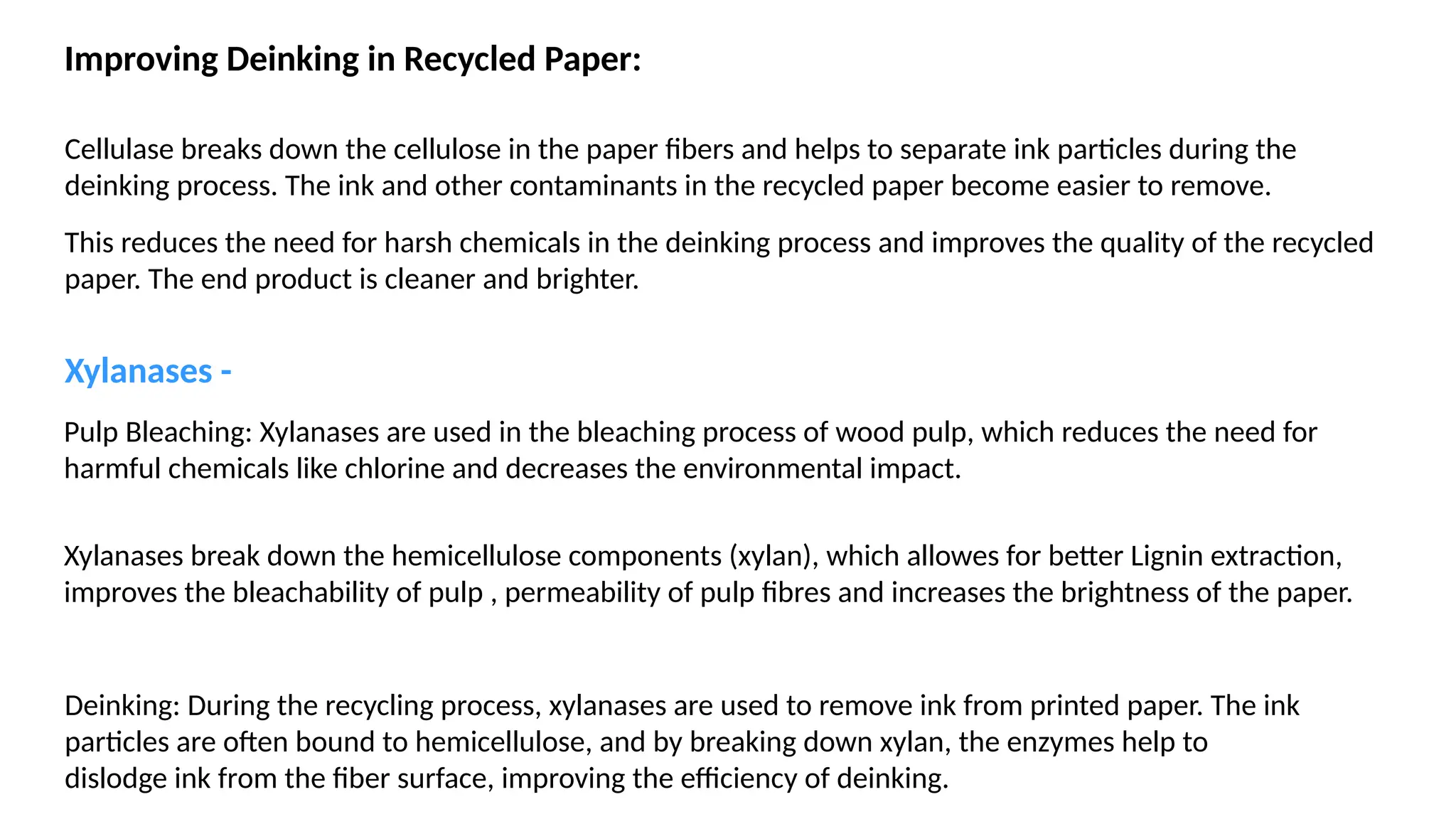 enzyme uses in leather, paper and textile industries.pptx