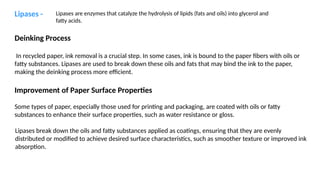 enzyme uses in leather, paper and textile industries.pptx