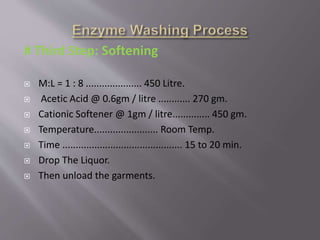 Enzyme wash | PPT