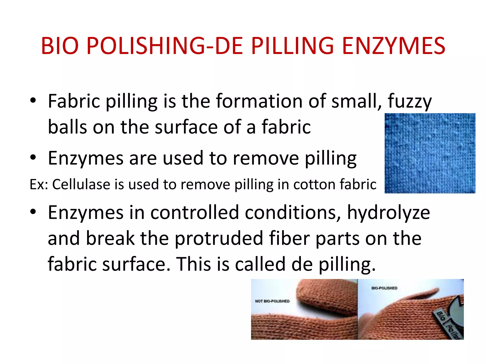 Enzymes for textile Industry | PPTX
