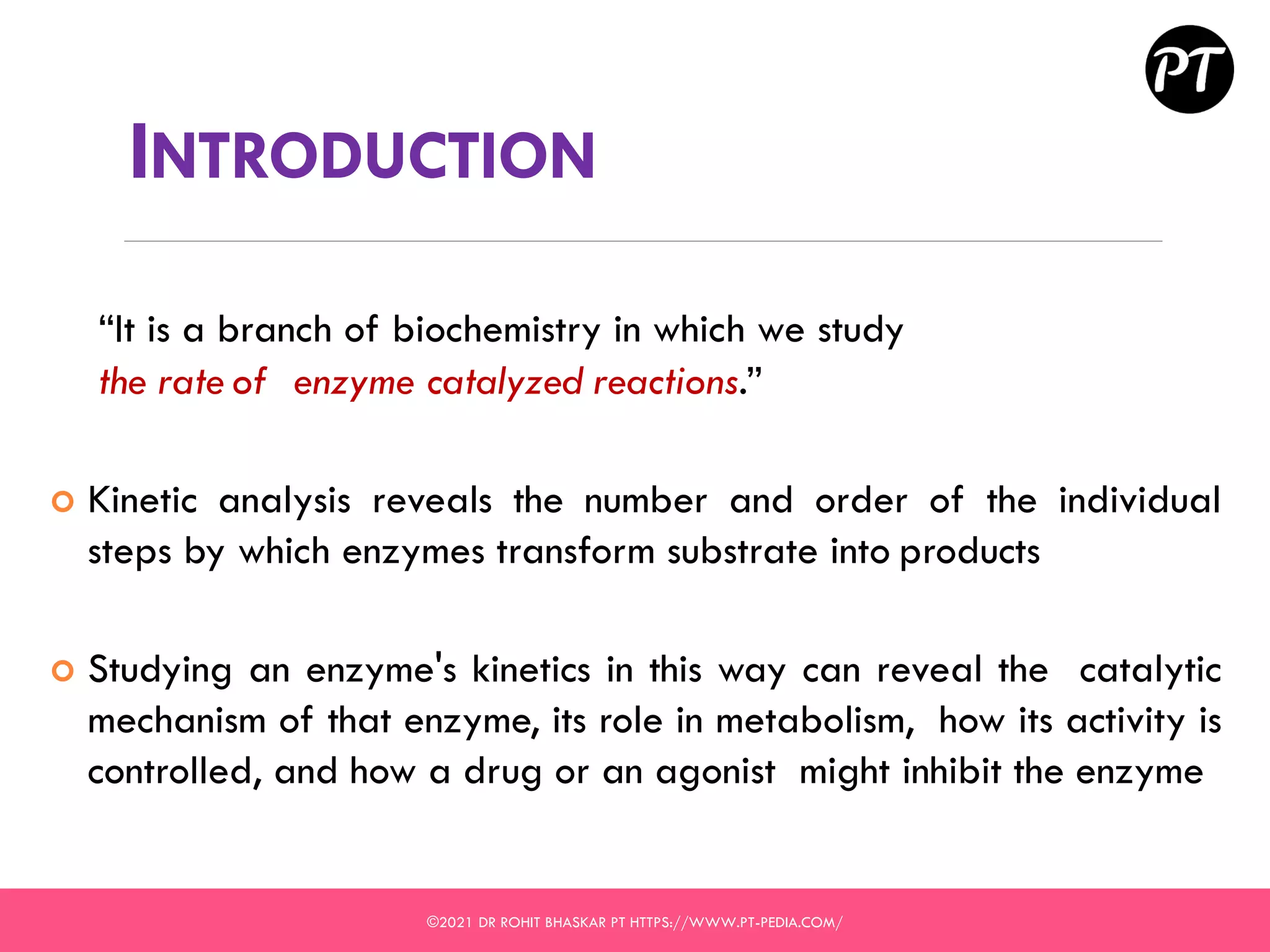 Enzymes - Structure, Classification, and Function - Dr Rohit Bhaskar | PDF