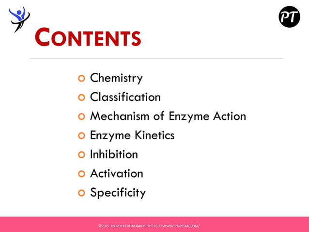 Enzymes - Structure, Classification, and Function - Dr Rohit Bhaskar | PDF