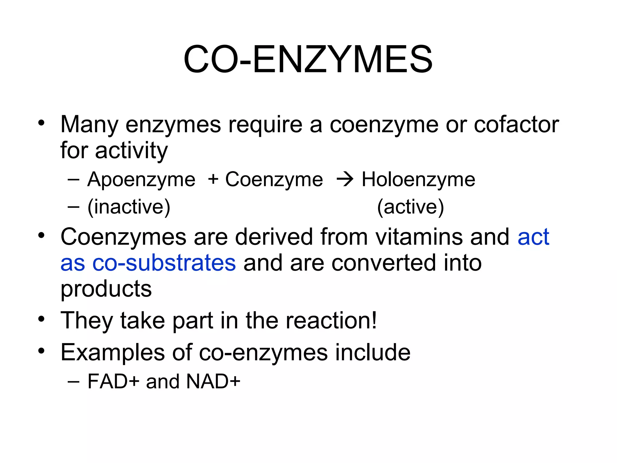 Enzymology | PPT