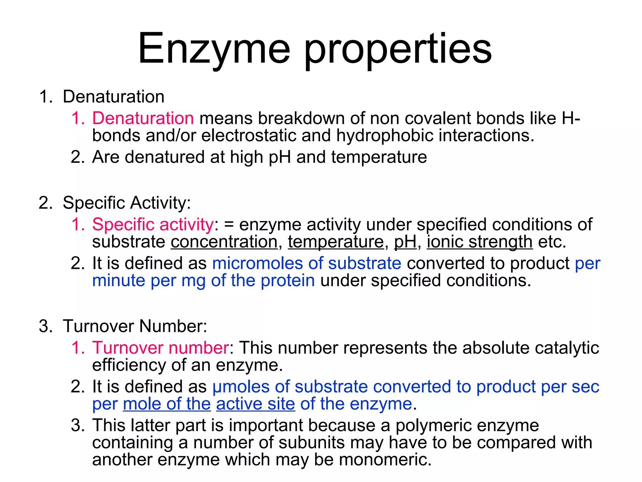 Enzymology | PPT