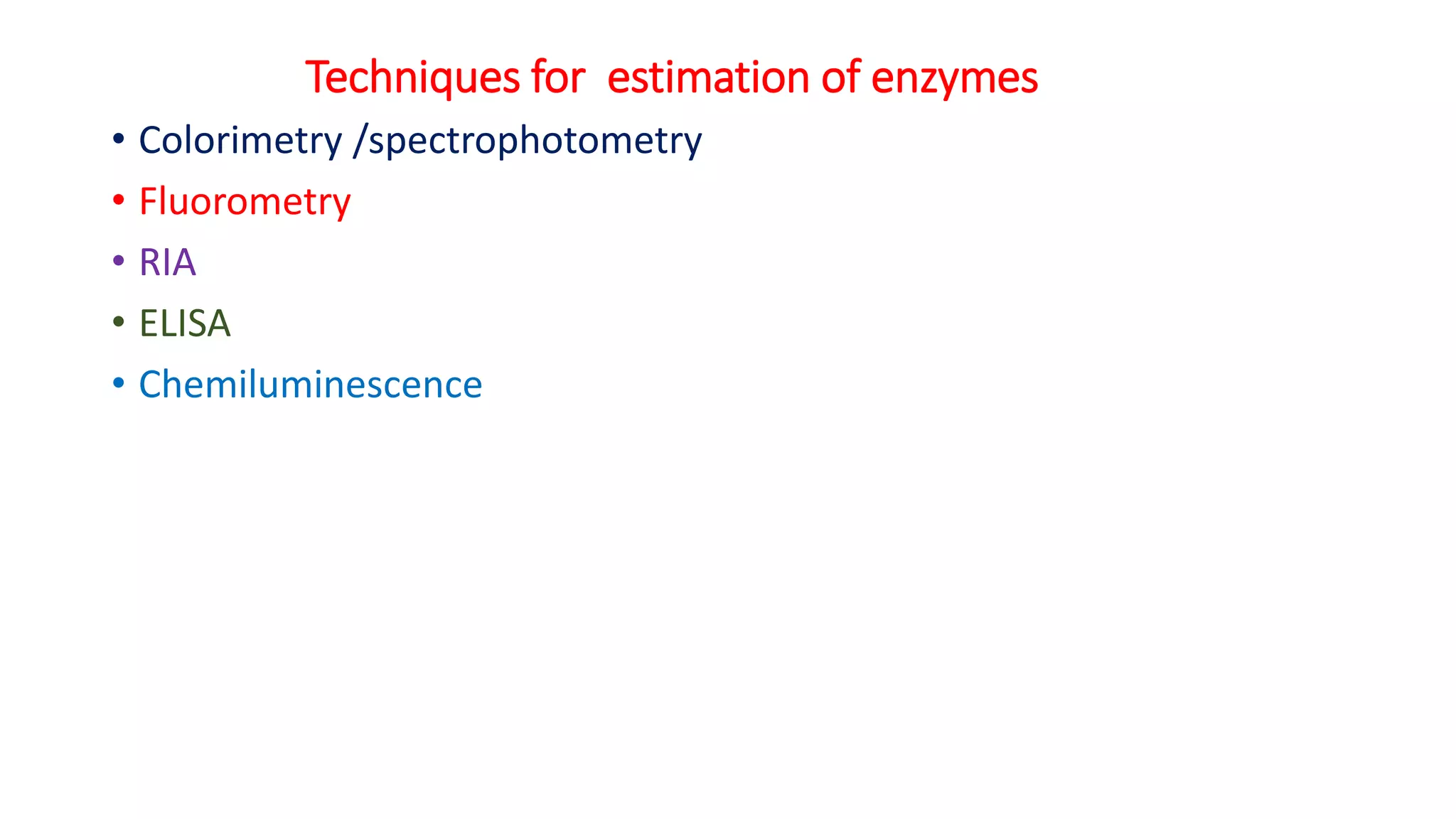 Enzymology clinical significance of enzymes and isoenzymes | PDF