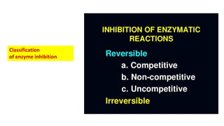 Enzymology enzyme inhibition &therapeutic uses | PDF