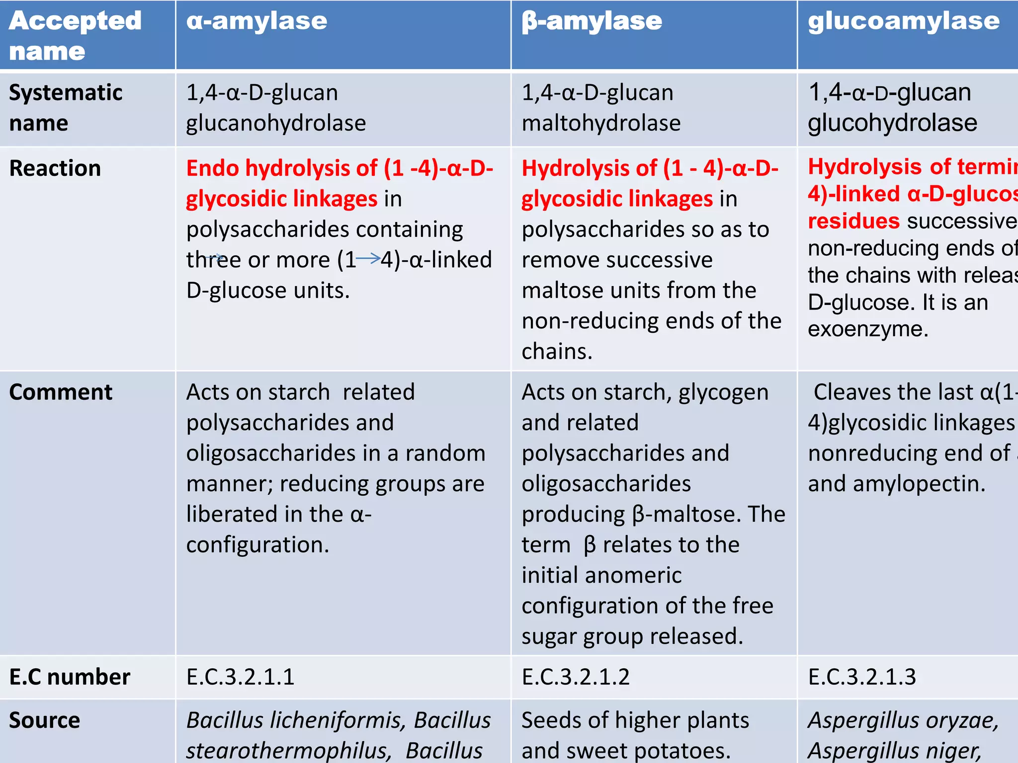 Presentation on Amylase enzyme | PPTX