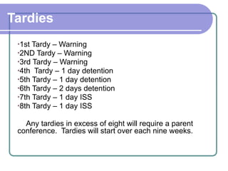 Discipline assembly 2009 2010 | PPT