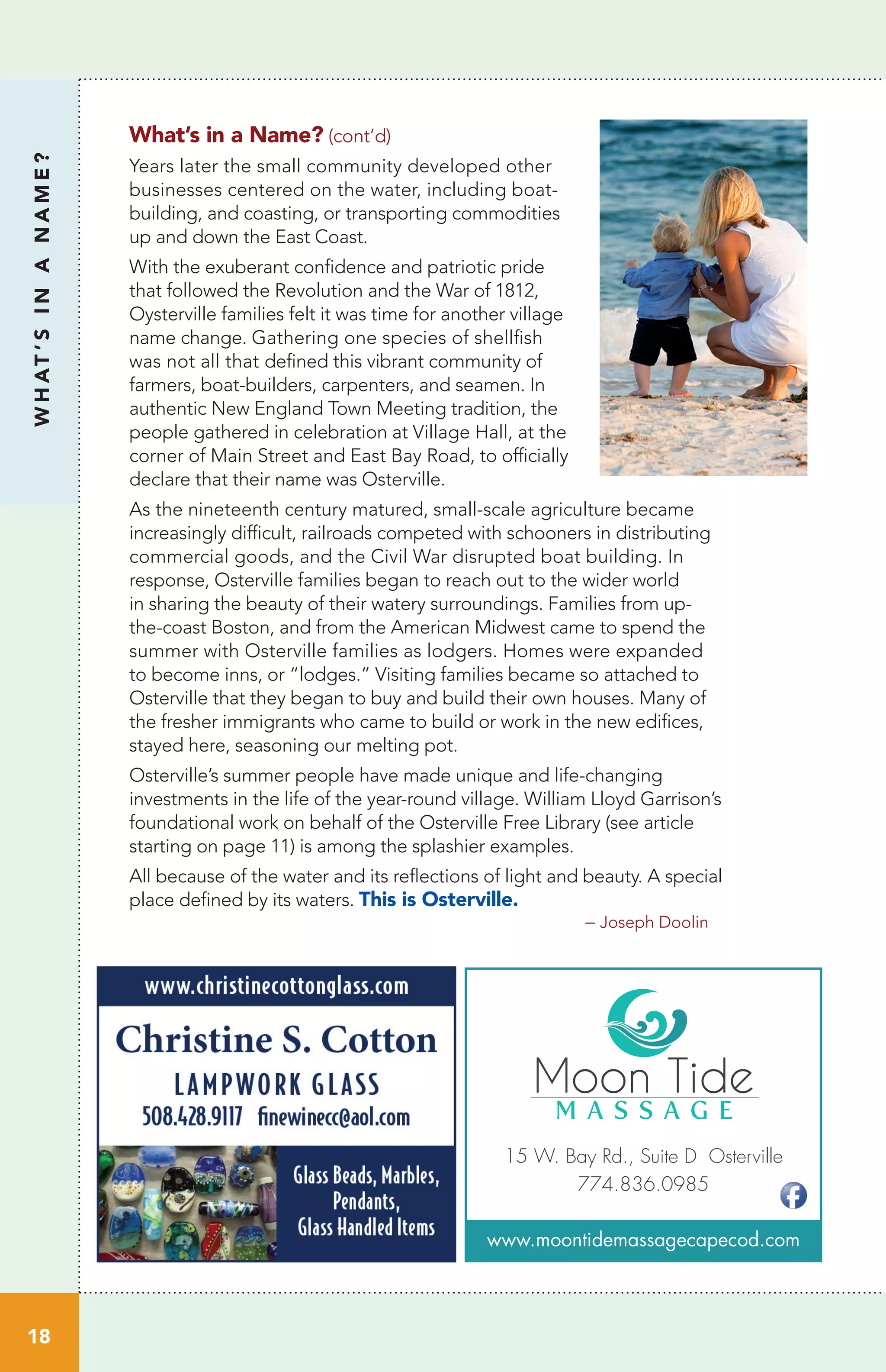 Experience Osterville 2017 Guide Book | PDF