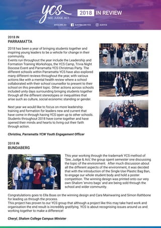 National Newsletter - 2018 In Review | PDF