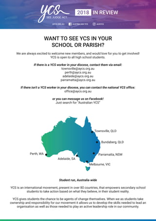 National Newsletter - 2018 In Review | PDF