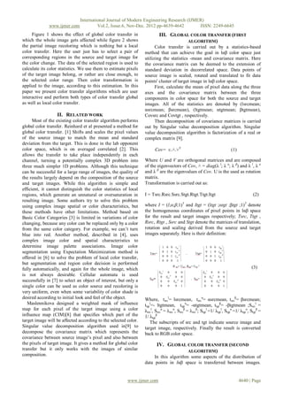 User Interactive Color Transformation between Images | PDF