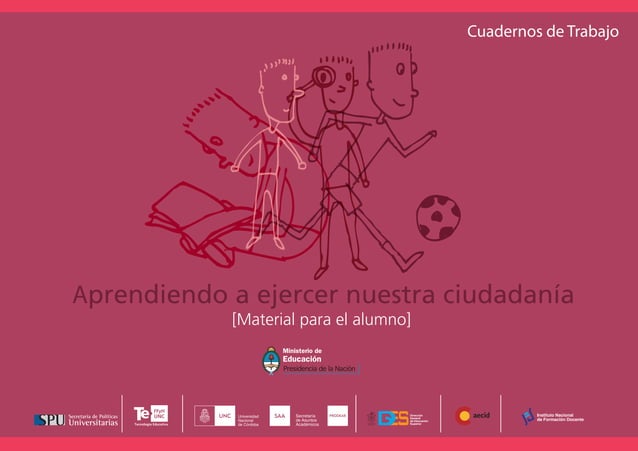 Aprendiendo a ejercer la Ciudadanía. Cuaderno de trabajo, material para ...