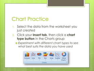 Creating and Modifying Charts | PPT