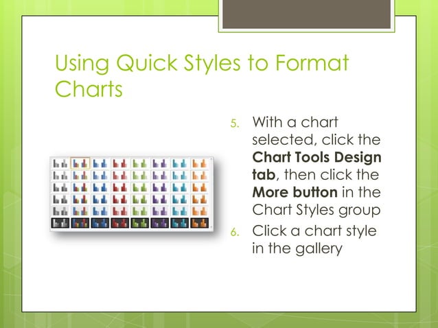Creating and Modifying Charts | PPT