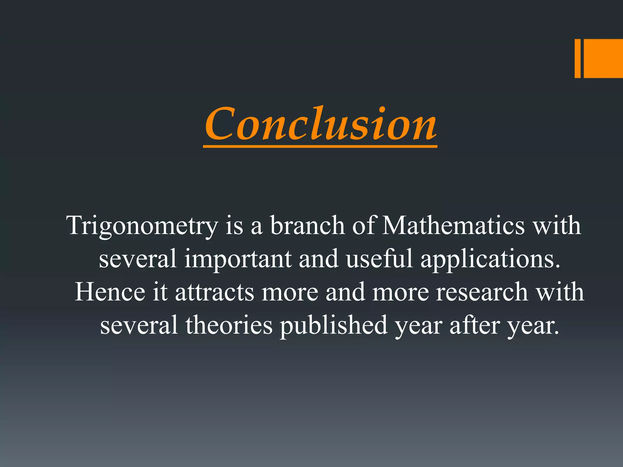 Introduction to trignometry | PPTX