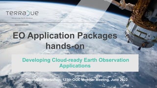 EO Application Packages - hands-on | PPT