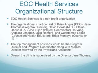 Eoc agency analysis | PPT