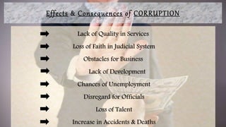 ERADICATION OF CORRUPTION IN GOVERNMENT ESTABLISHMENTS | PPTX