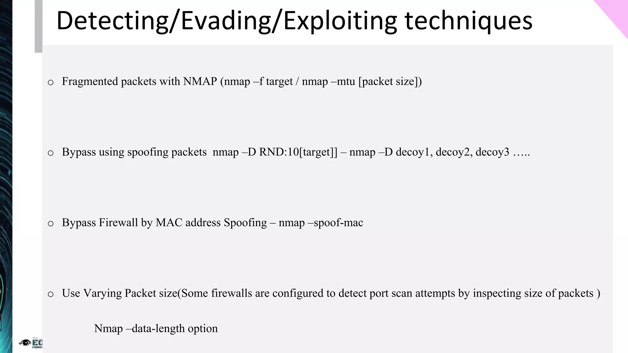 Internal and External threats to a corporate network : Bypassing perimeter defensive mechanisms ...