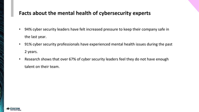Cyber psychology: Understand your cyber security mental health culture ...