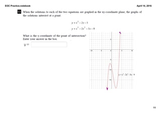 Algebra 1 - EOC Practice Test | PPT