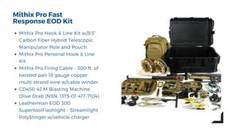 Eod & facility equipment presentation | PDF