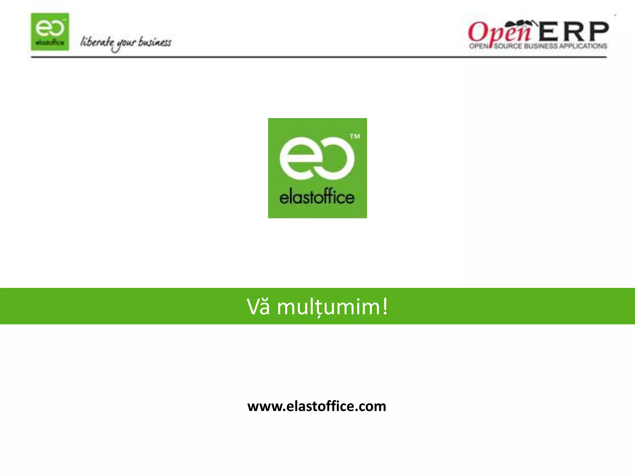 eoDOCUMENT Managementul Documentelor integrat cu OpenERP | PPTX