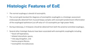 Eosinophilic Esophagitis: Criteria of Diagnosis and Management | PPTX
