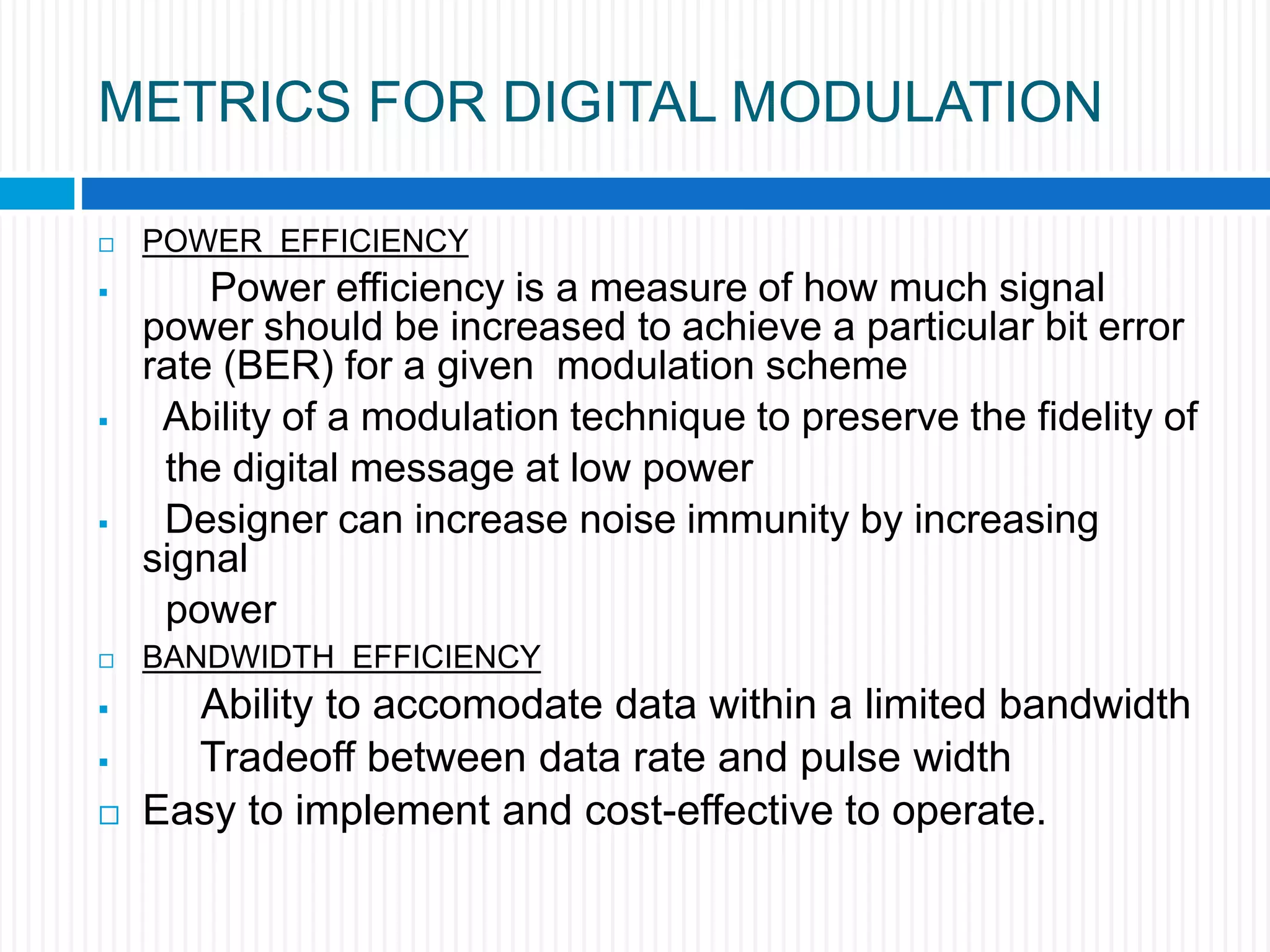 Digital modulation techniques... | PPTX