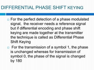 Digital modulation techniques... | PPTX