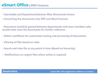 SmartLattice eSmart Office | PPT