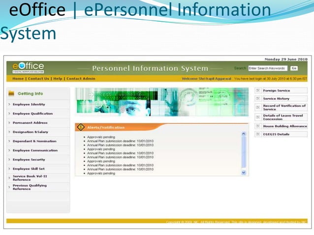 eOffice PPT New.pptx | Desktop Publishing | Computer Software and ...