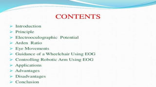 ELECTRO-OCULOGRAM | PPT