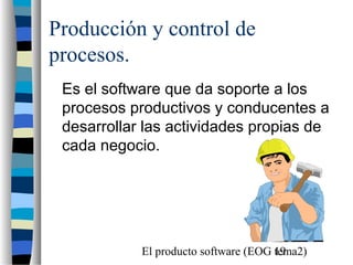 EL PRODUCTO SOFTWARE | PPT