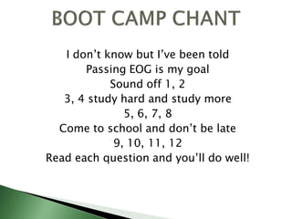 EOG Boot Camp | PDF