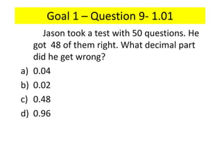 Eog math practice goal 1 | PPT