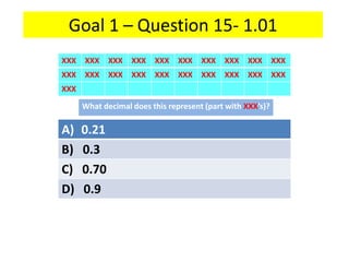Eog math practice goal 1 | PPT