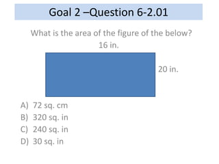 Eog math practice goal 2 | PPTX
