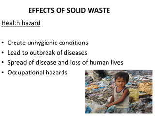 Waste Managment EOH) Dr. Ebadullah ppt | PPTX