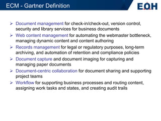 EOH ECM Offering | PDF